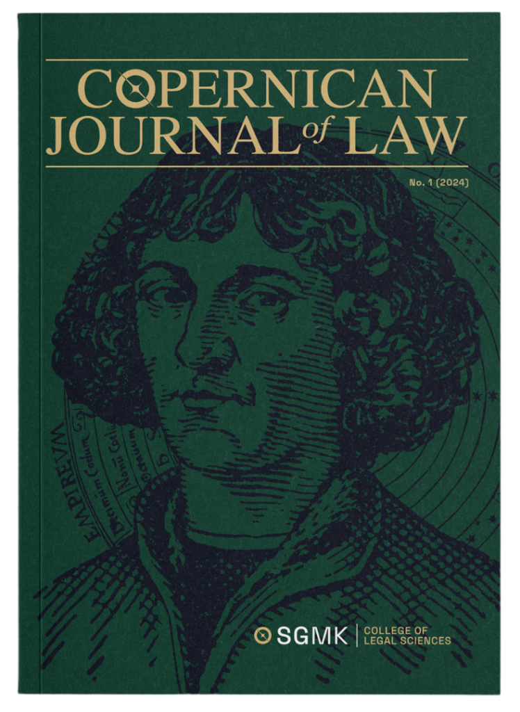 First issue of “Copernican Journal of Law” now available | Nicolaus ...